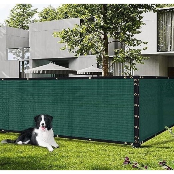 Crnets | Accents | Green Privacy Screen Fence Windscreen Mesh Heavy ...
